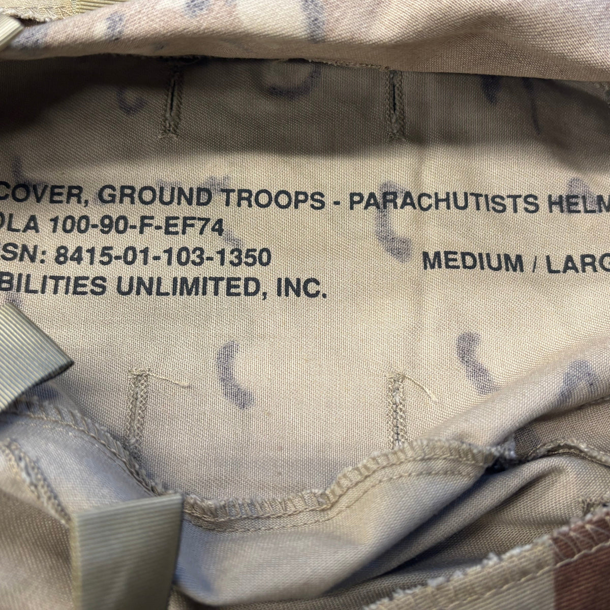USGI PASGT Helmet Cover, Woodland