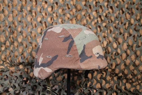 USGI PASGT Helmet Cover, Woodland