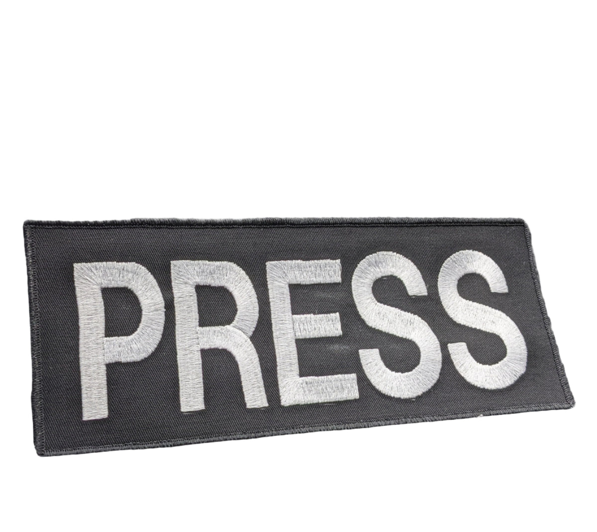 Embroidered 4"x10" Press Patch